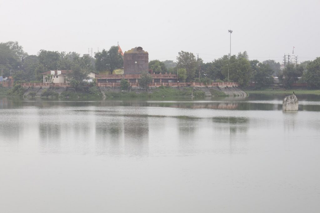 Pedestrian bridge on Rudrasagar lake – Ujjain Smart City Limited